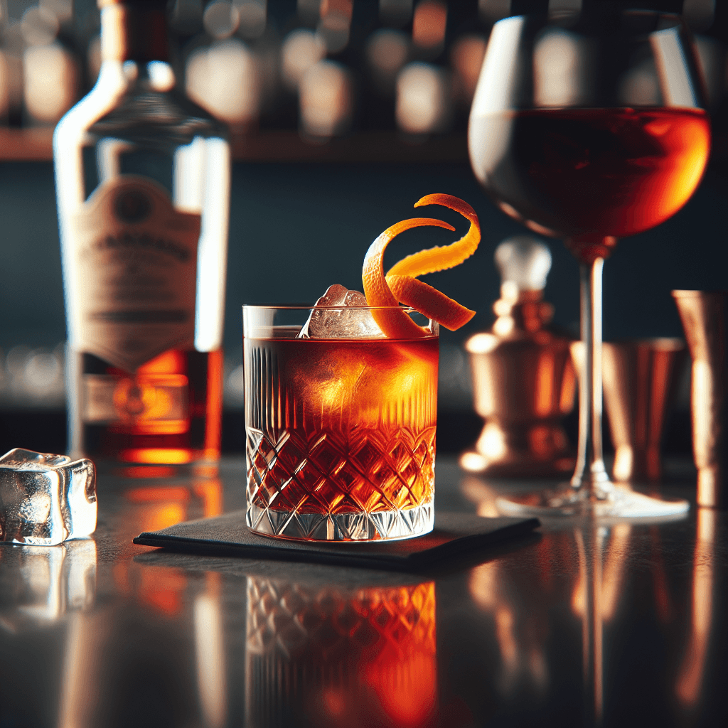 Twisted Negroni, Sophisticated twist on classic Negroni