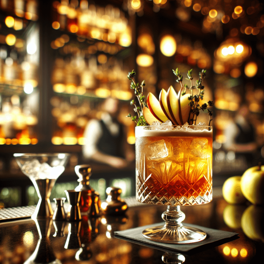 The Misfit's Elixir, Rebellious twist on classic whiskey cocktail