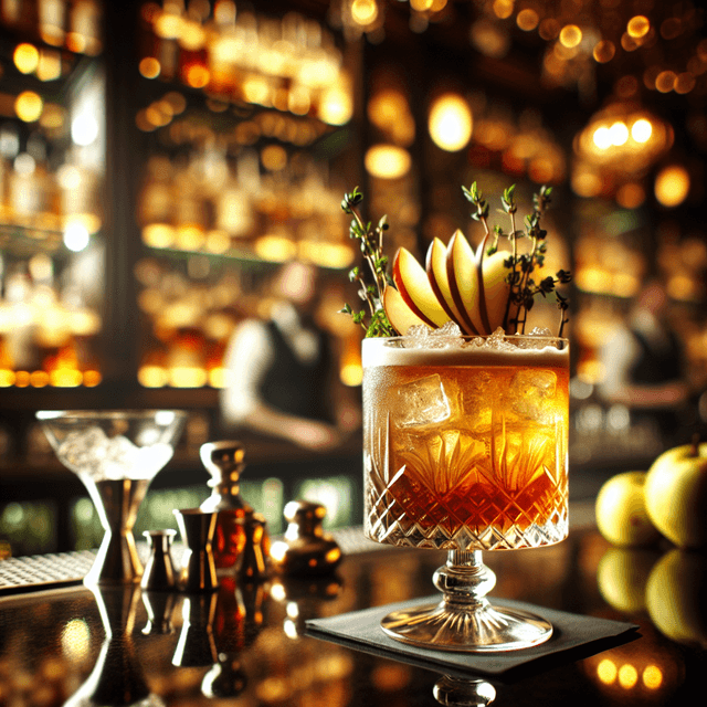 The Misfit's Elixir, Rebellious twist on classic whiskey cocktail