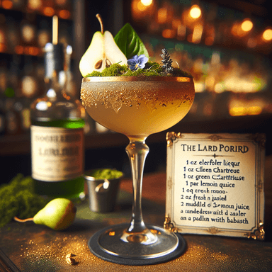The Unexpected Journey Elixir, Enchanting Middle-earth cocktail with ...