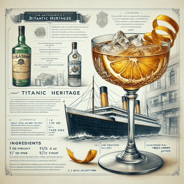 Titanic Heritage, Elegant blend of Irish, British, and American spirits