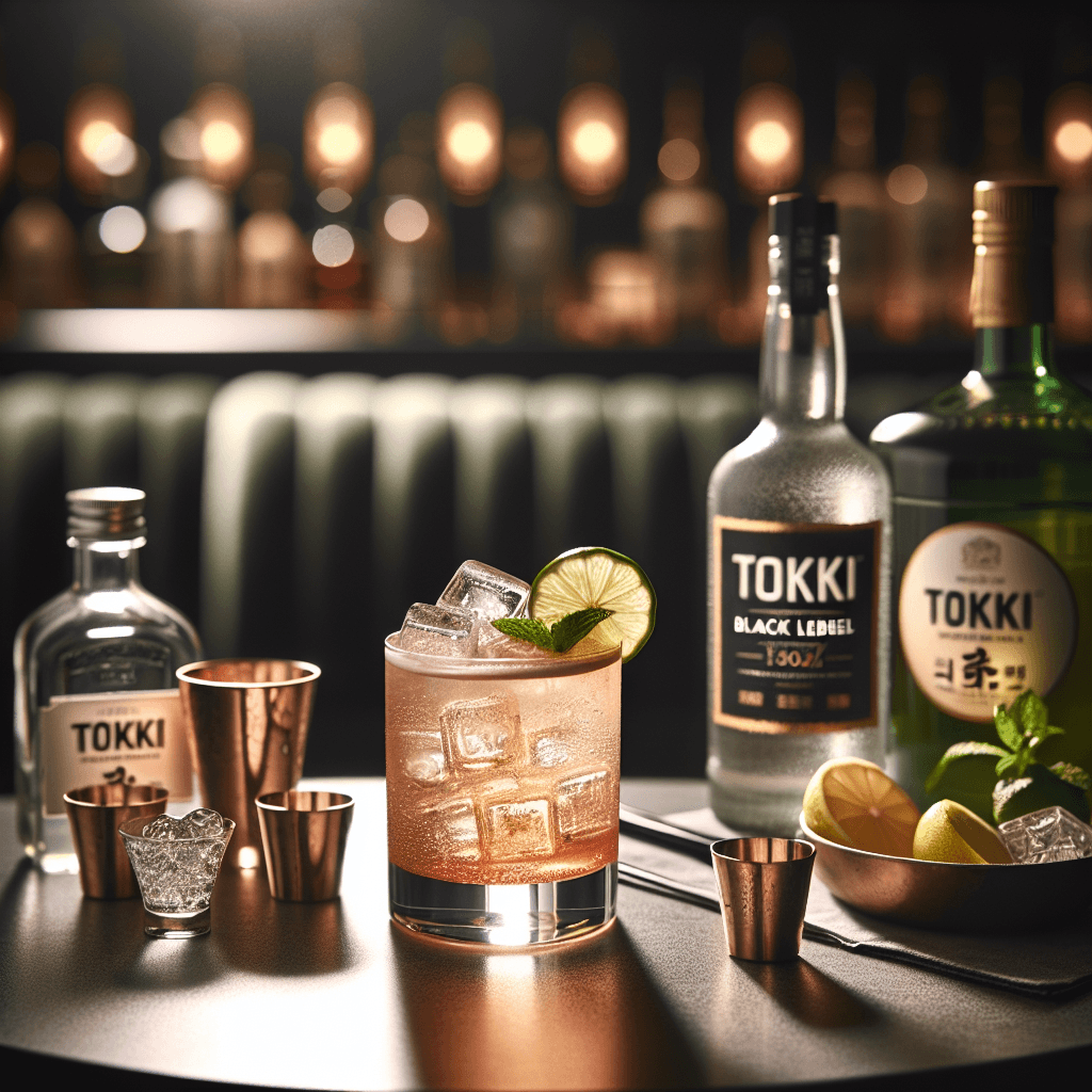 Tokki Twilight Fizz, Refreshing cocktail with tokki soju, jasmine syrup ...