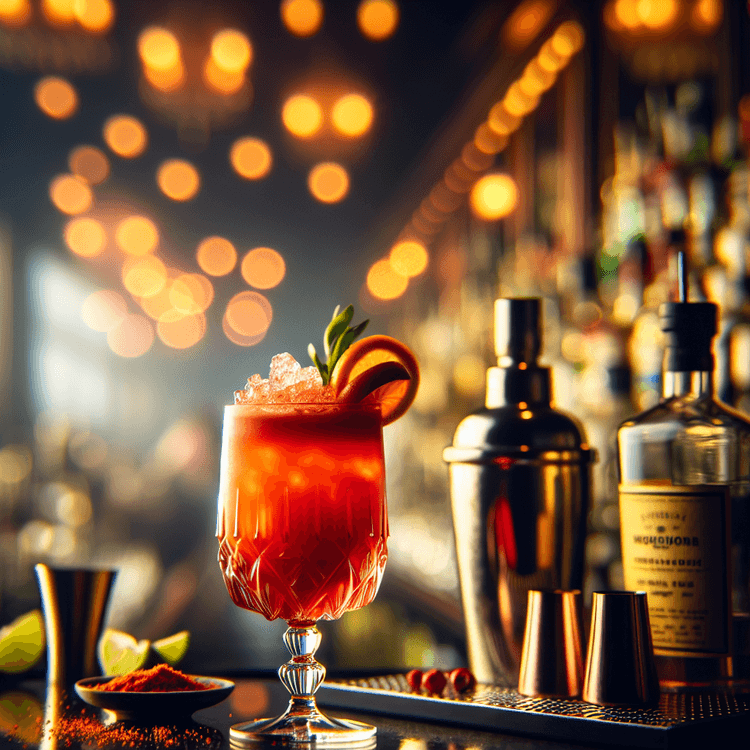 Tomato Sunrise, Vibrant, refreshing cocktail with tomato juice and ...