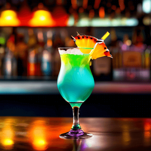 Tropical Brew Fusion, Bold and refreshing Tropical Brew Fusion cocktail