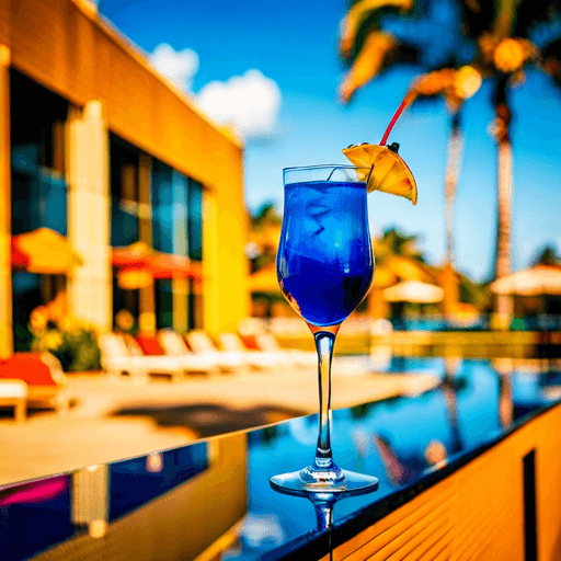 Tropical Fizz Bliss, Refreshing tropical cocktail with lime, rum ...