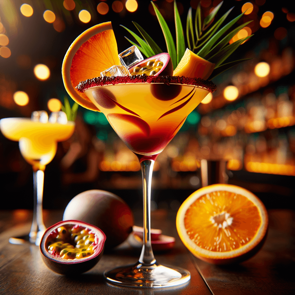 Tropical Mirage Martini, Tropical Mirage Martini, exotic flavors of ...