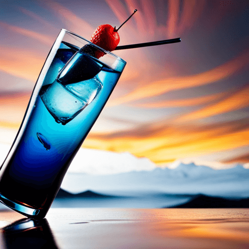 Tropical Nightfall, Sophisticated twist on rum and Coke with tropical ...