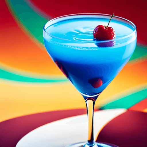 Tropical Rum Sparkler, Innovative tropical rum cocktail with fruity ...