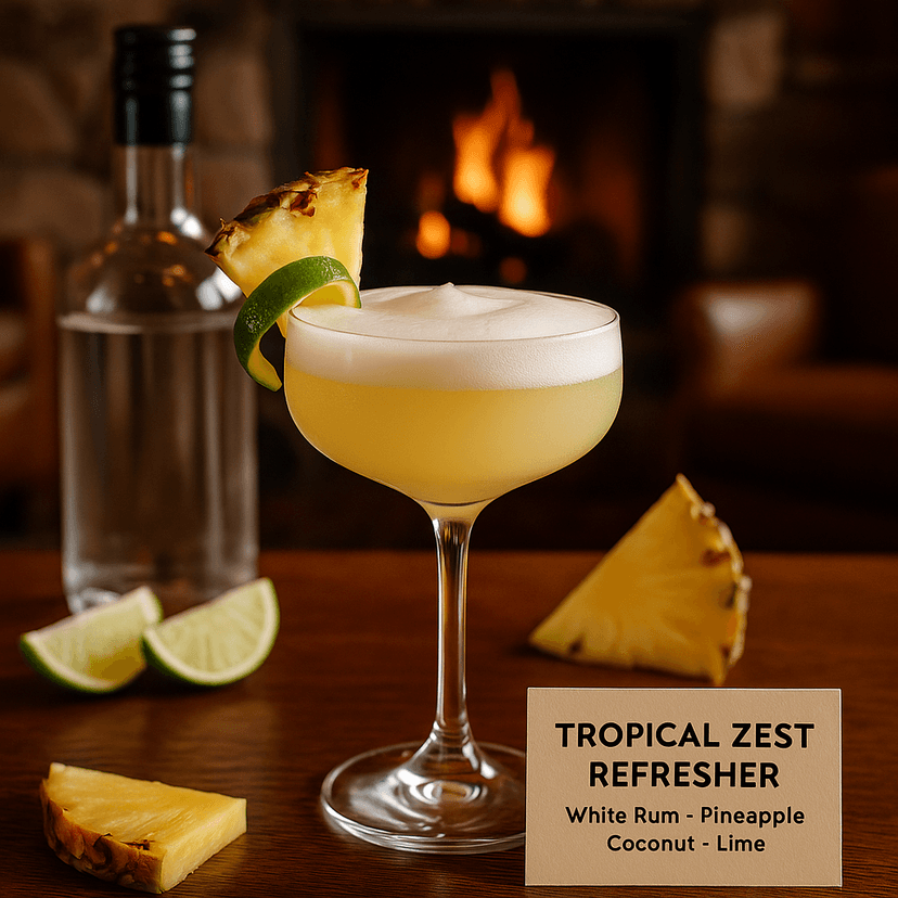 Tropical Zest Refresher, Tropical Zest Refresher, a unique balance of ...
