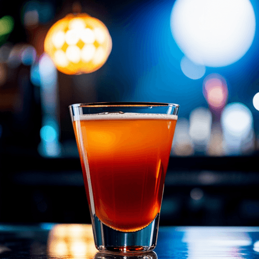 Twilight Ember, Sophisticated cocktail with brandy, bourbon, and orange ...