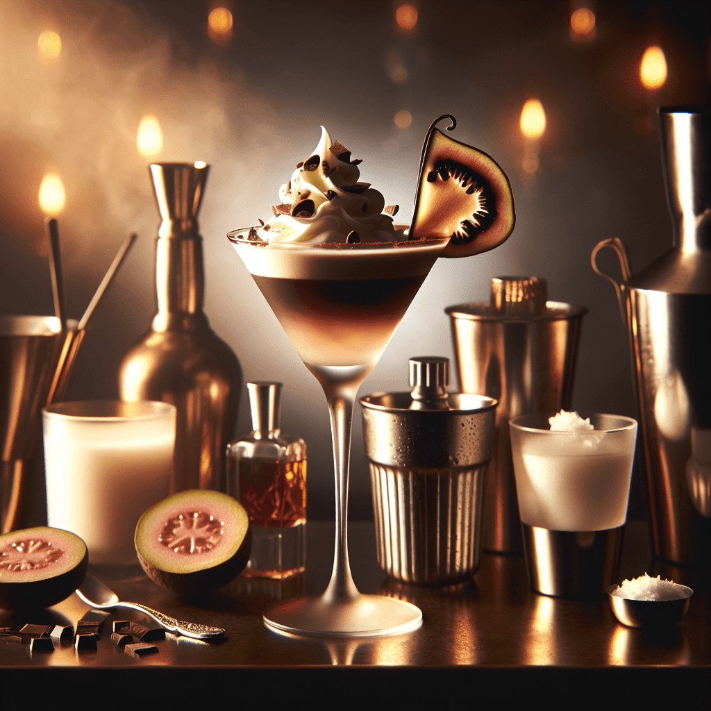 Velvet Eclipse, Luxurious creamy cocktail with chocolate liquor and ...
