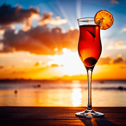 Velvet Ember, A cocktail with a perfect balance of sweetness and smokiness