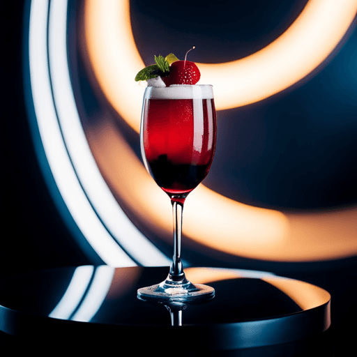 Velvet Midnight, A modern twist on the classic White Russian cocktail