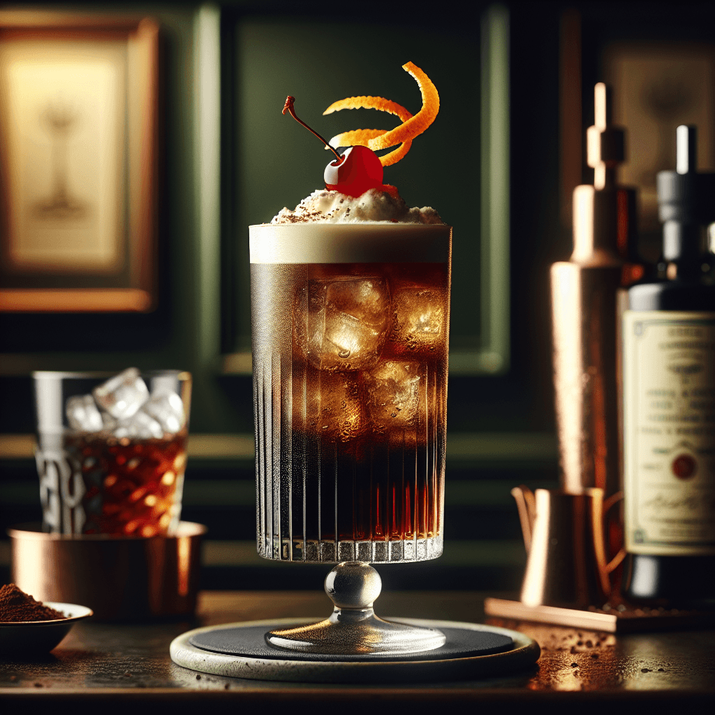 Velvet Twilight, Luxurious twist on classic cola, rich and velvety layers