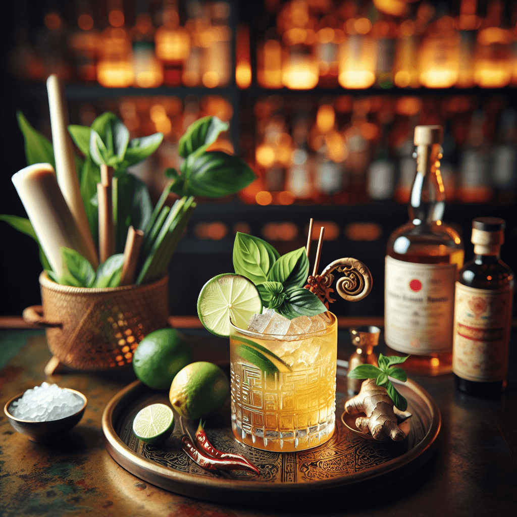 Vietnamese Sweet Rum, Vietnamese Sweet Rum cocktail with aromatic flavors