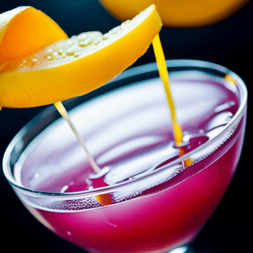 Virgo's Velvet Whisper, Virgo-inspired cocktail with chamomile, honey ...