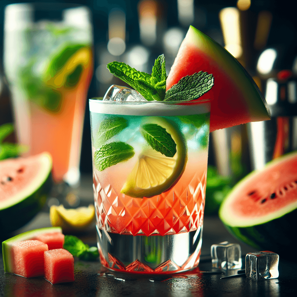 Watermelon Mint Zest, Vodka, watermelon juice, lemonade, lemon, mint ...