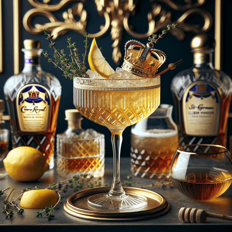 Whispering Crown, Sophisticated cocktail with Crown Royal, citrus, and ...