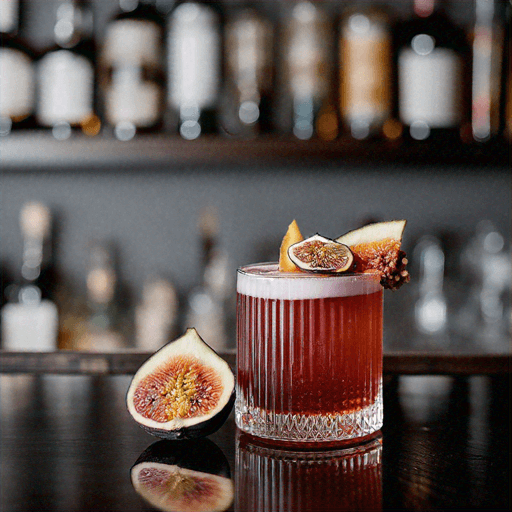 Winter Fig Tequila Solstice, Cozy winter cocktail with roasted figs and ...