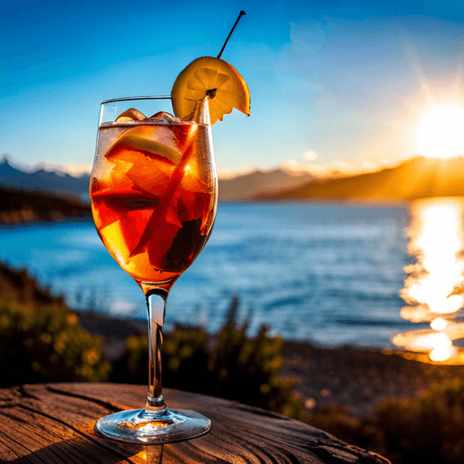 Winter Orchard Whiskey Spritz, Harmony of flavors in a winter whiskey ...