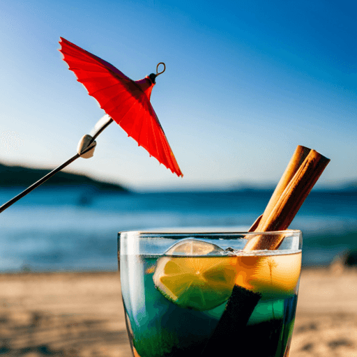 Zen Garden Elixir, East Asian botanical cocktail with sweet, sour ...