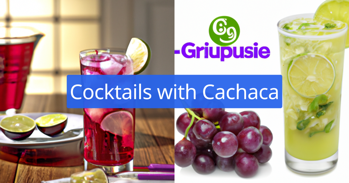 25 Cocktail Recipes with Cachaca created by AI