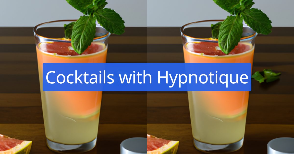 Cocktail Recipes with Hypnotique created by AI