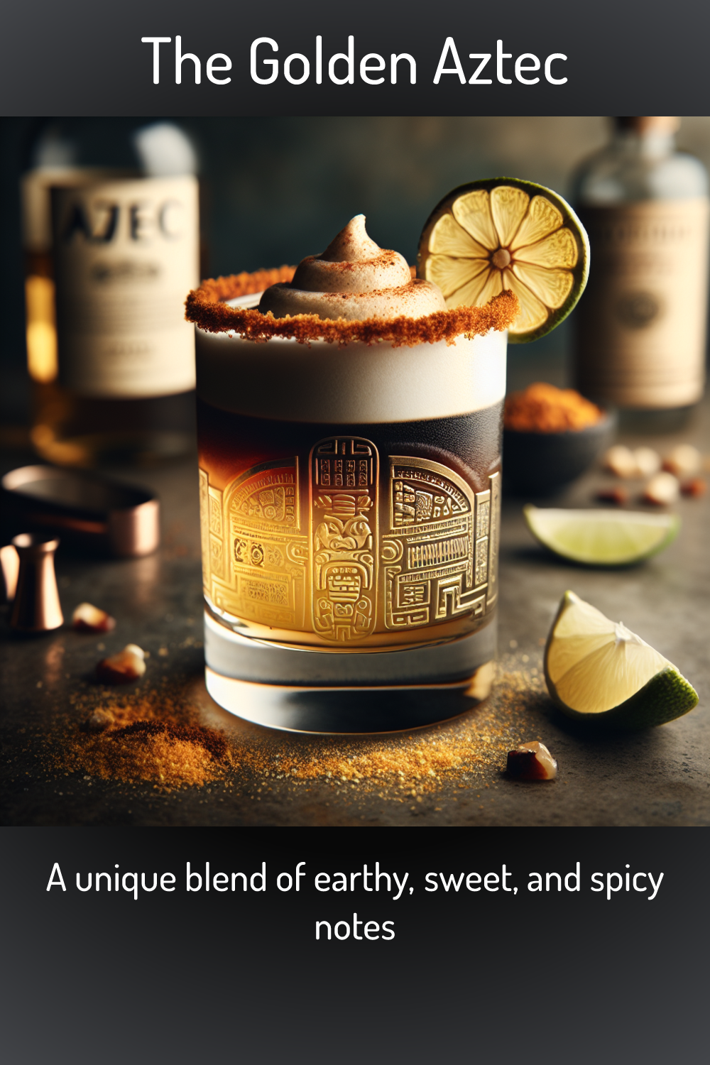 The Golden Aztec, A unique blend of earthy, sweet, and spicy notes