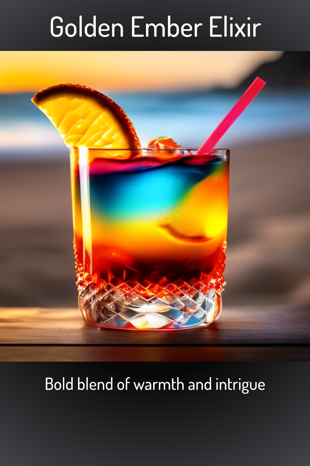 Golden Ember Elixir, Bold blend of warmth and intrigue