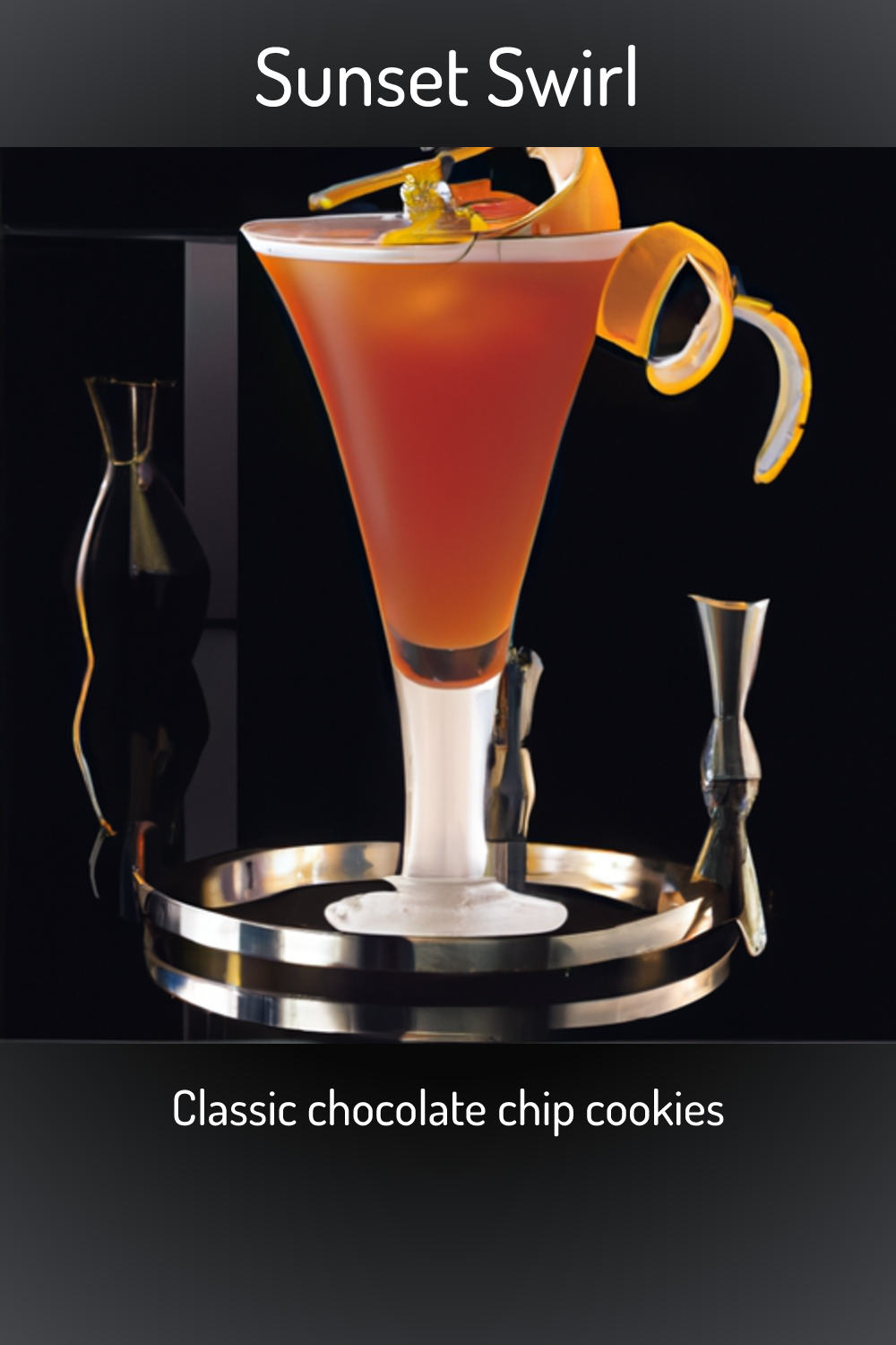 Sunset Swirl, Classic chocolate chip cookies