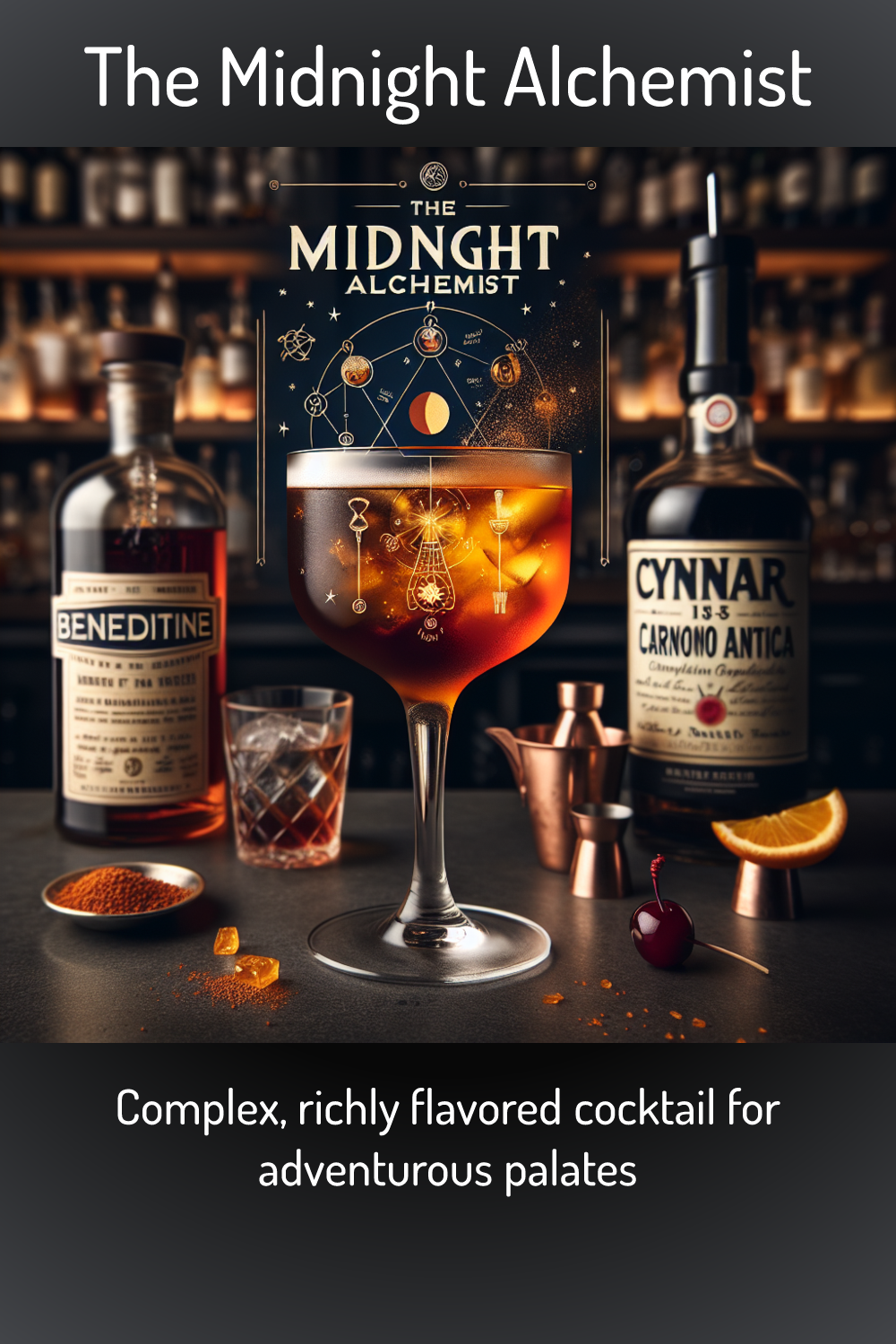The Midnight Alchemist, Complex, richly flavored cocktail for ...