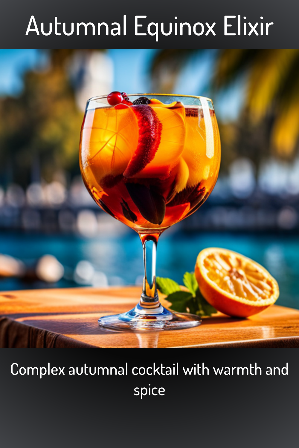 Autumnal Equinox Elixir Complex Autumnal Cocktail With Warmth And Spice