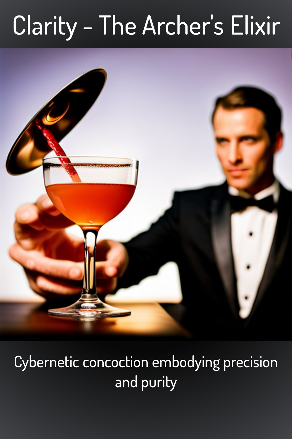 Clarity - The Archer's Elixir, Cybernetic concoction embodying ...