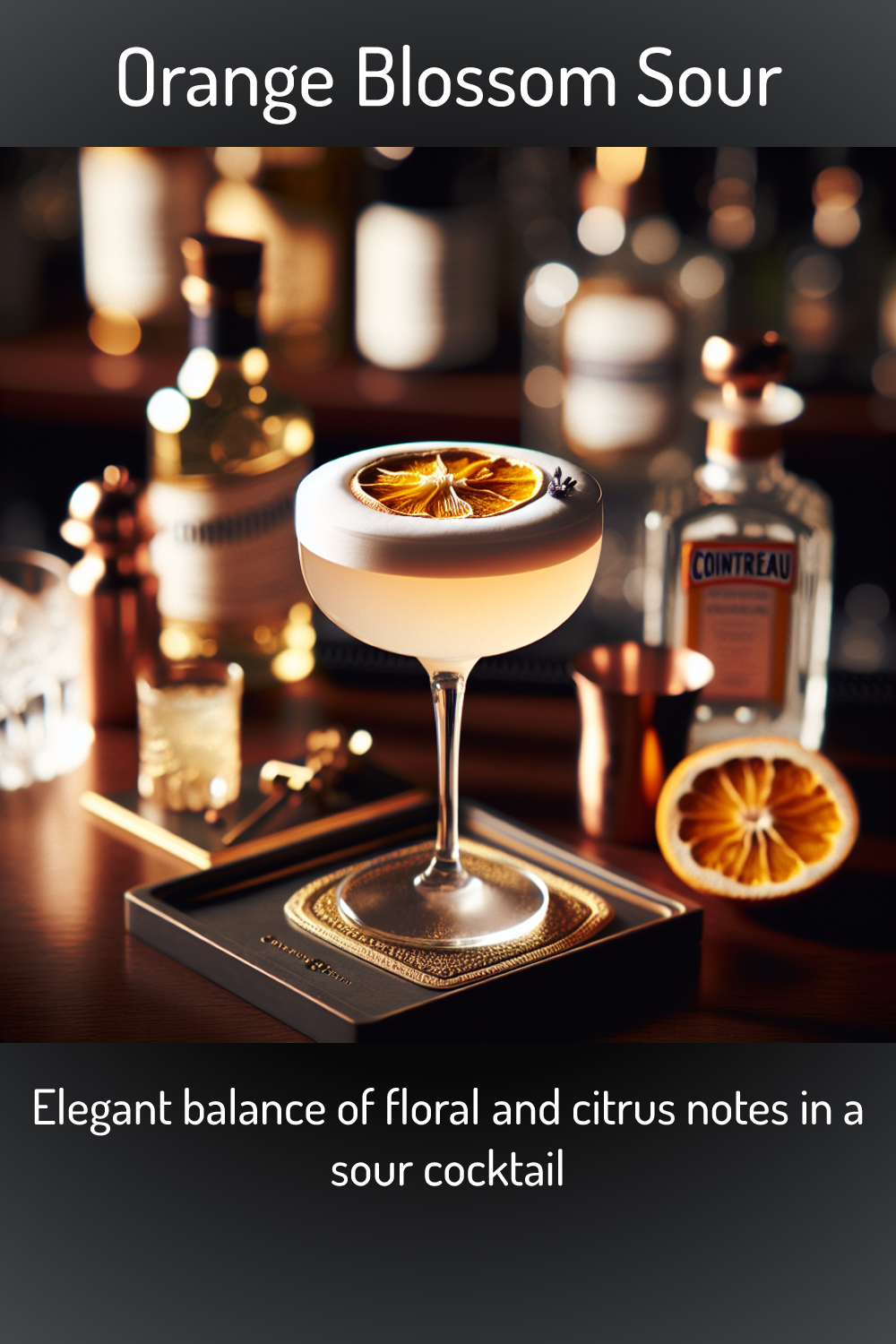 Orange Blossom Sour Elegant Balance Of Floral And Citrus Notes In A