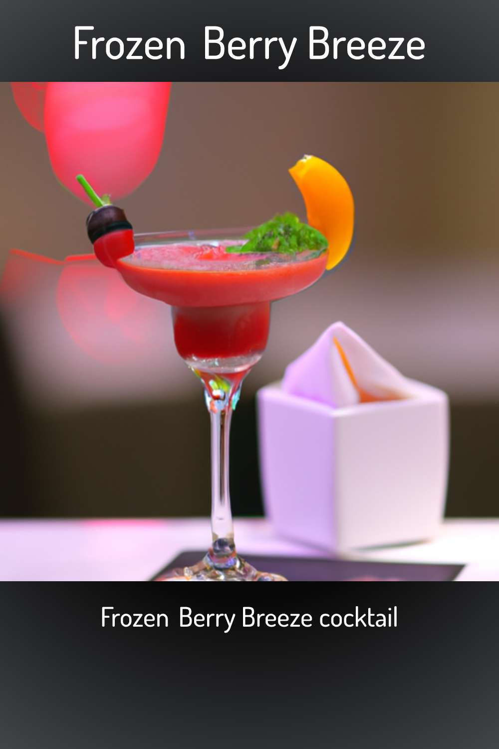 Frozen Berry Breeze, Frozen Berry Breeze cocktail