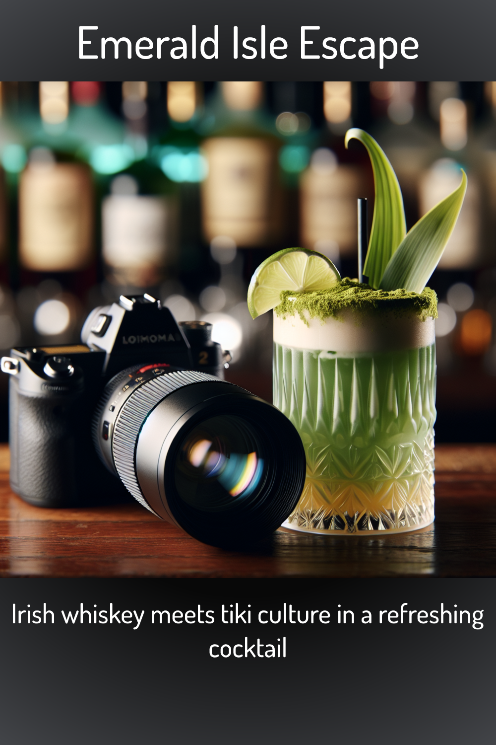 Emerald Isle Escape, Irish whiskey meets tiki culture in a refreshing ...