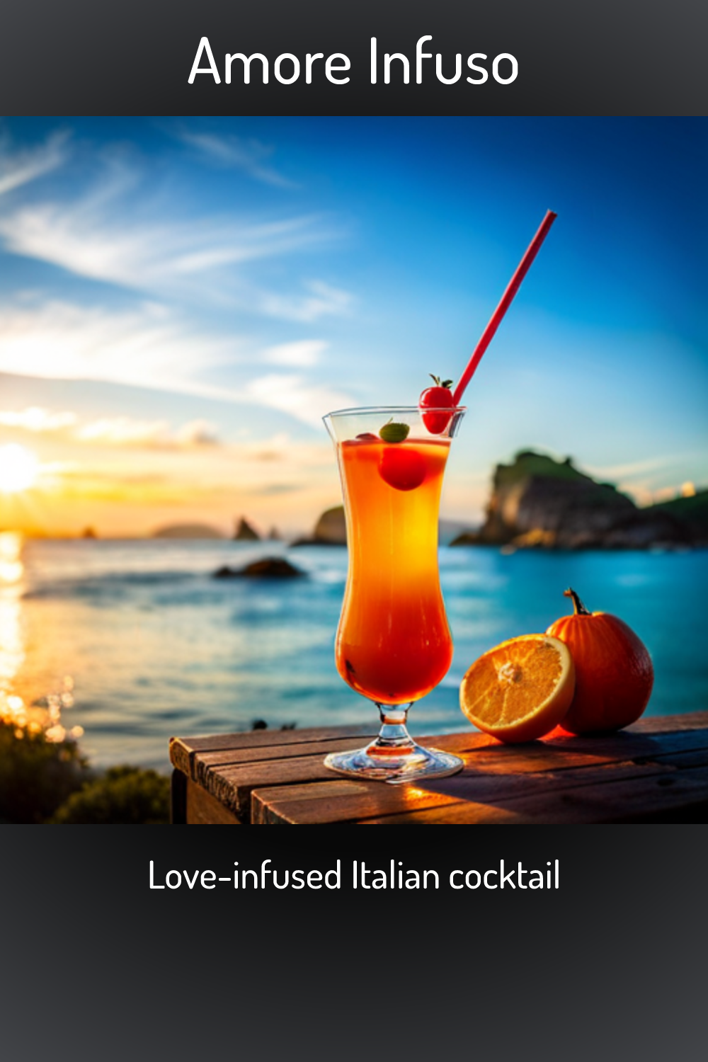 Amore Infuso Love Infused Italian Cocktail