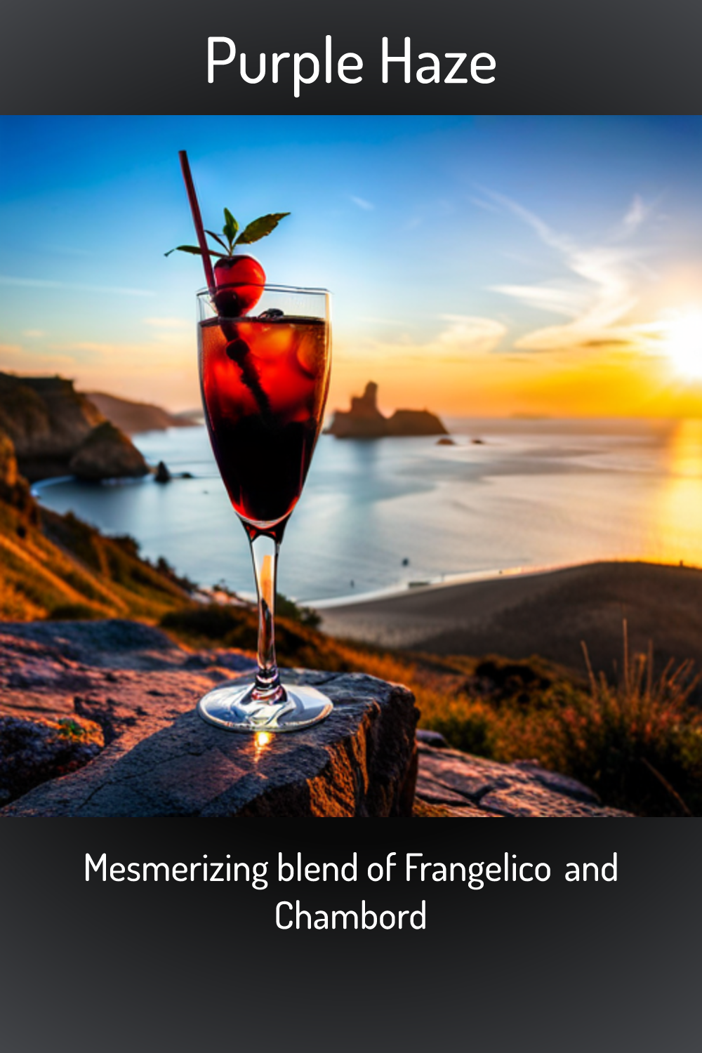 Purple Haze Mesmerizing Blend Of Frangelico And Chambord