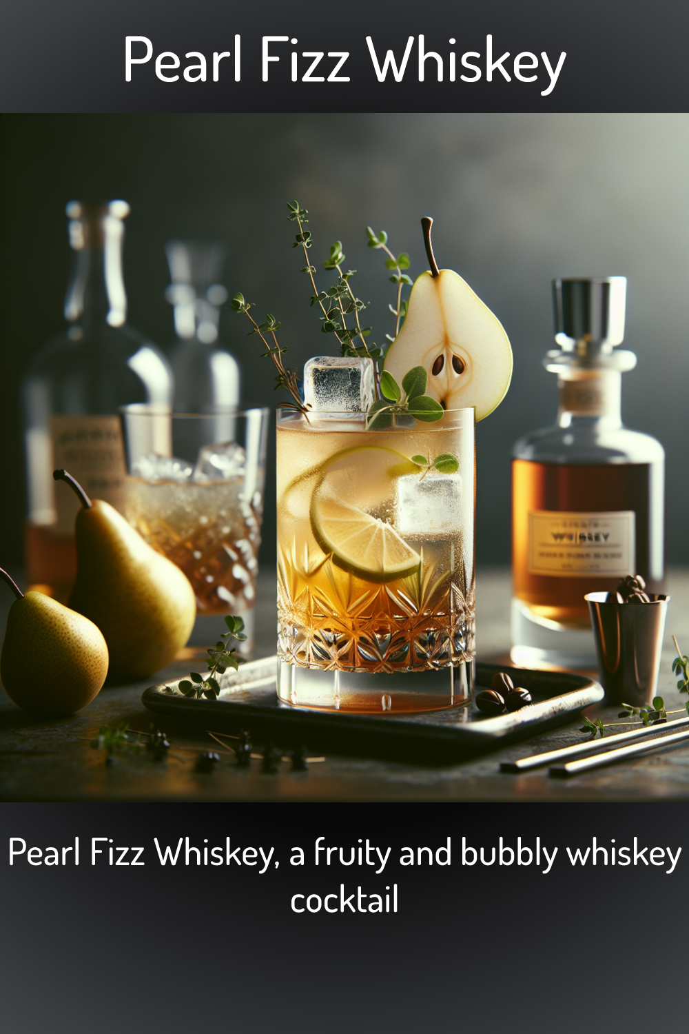 Pearl Fizz Whiskey, Pearl Fizz Whiskey, a fruity and bubbly whiskey ...