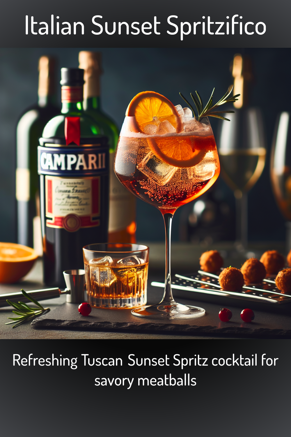 Italian Sunset Spritzifico, Refreshing Tuscan Sunset Spritz cocktail ...