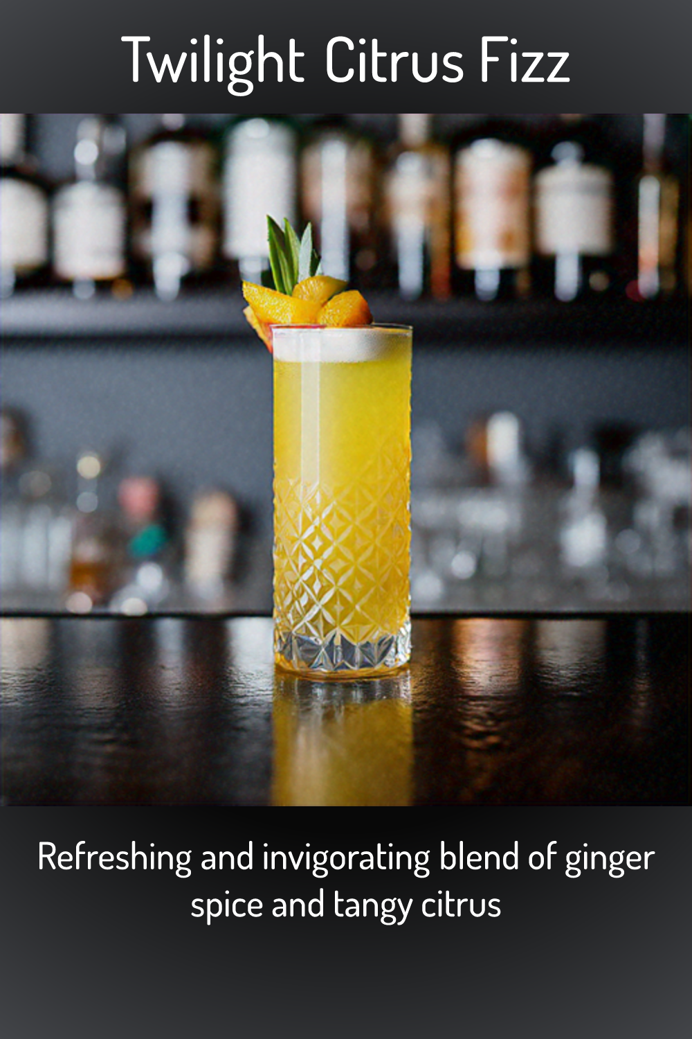 Twilight Citrus Fizz Refreshing And Invigorating Blend Of Ginger Spice