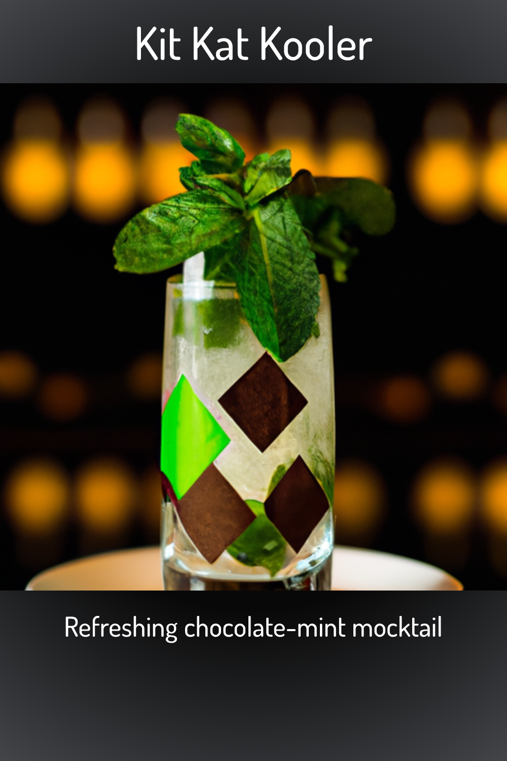 Kit Kat Kooler, Refreshing chocolate-mint mocktail
