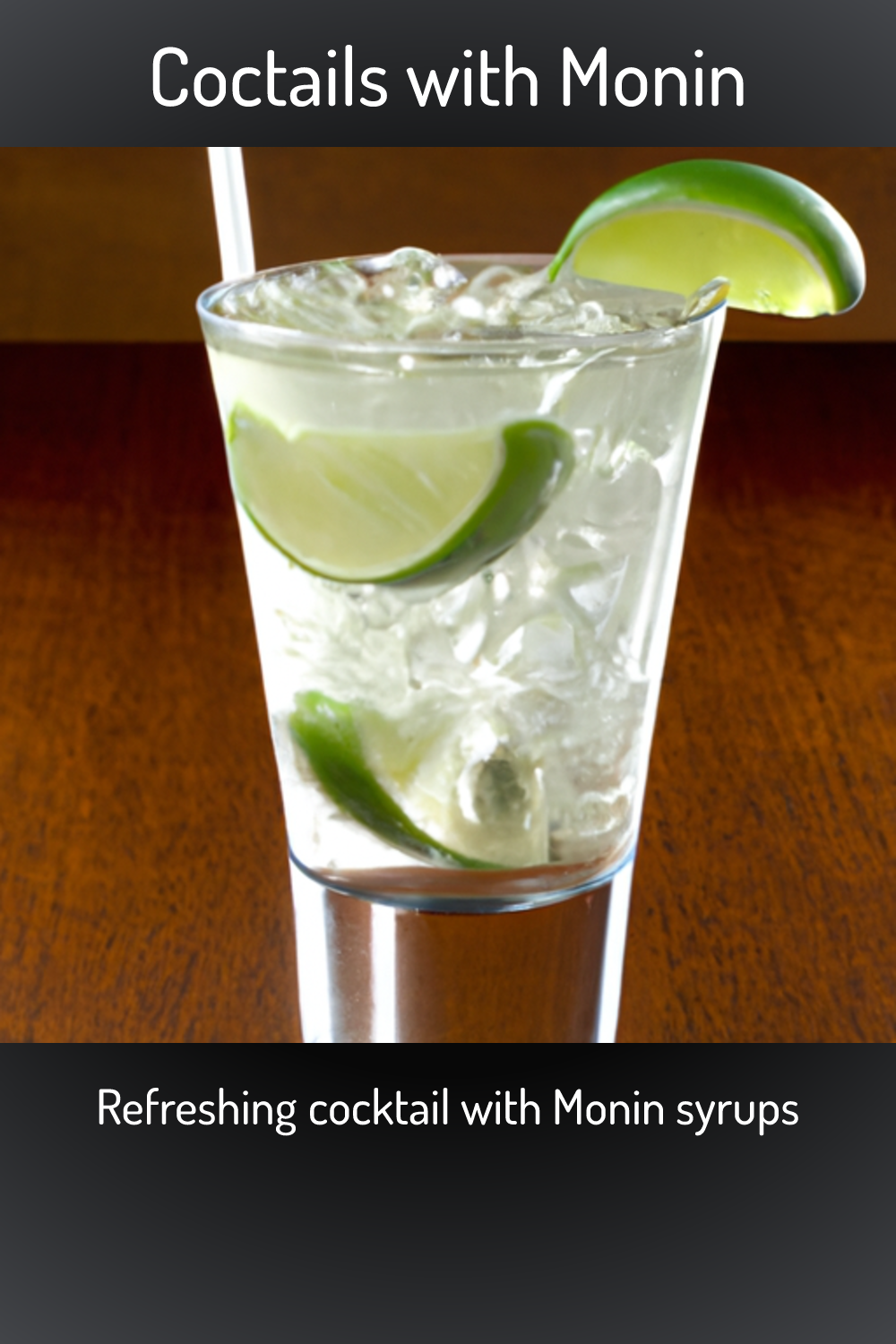 Coctails with Monin, Refreshing cocktail with Monin syrups