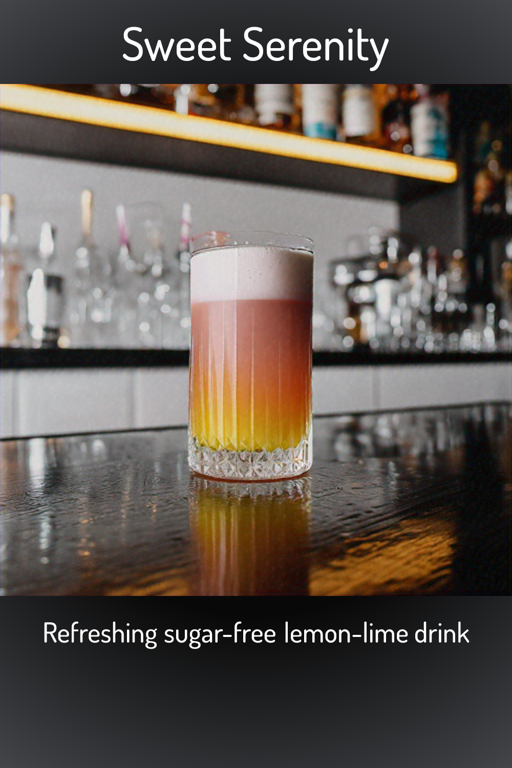 Sweet Serenity Refreshing Sugar Free Lemon Lime Drink