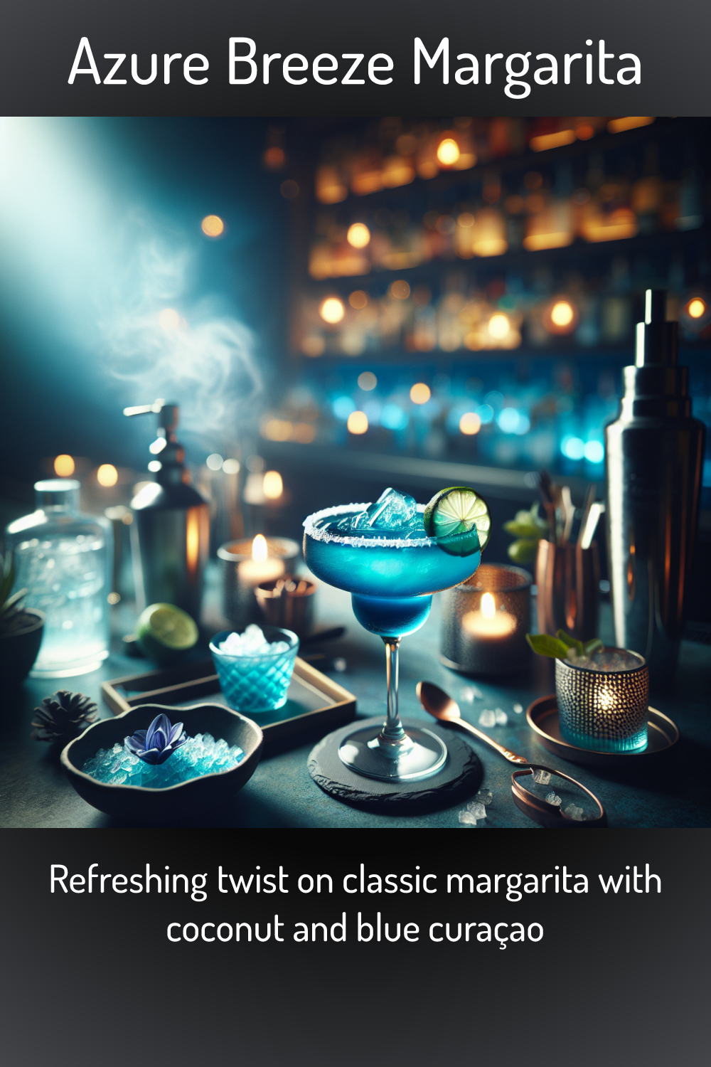 Azure Breeze Margarita Refreshing Twist On Classic Margarita With