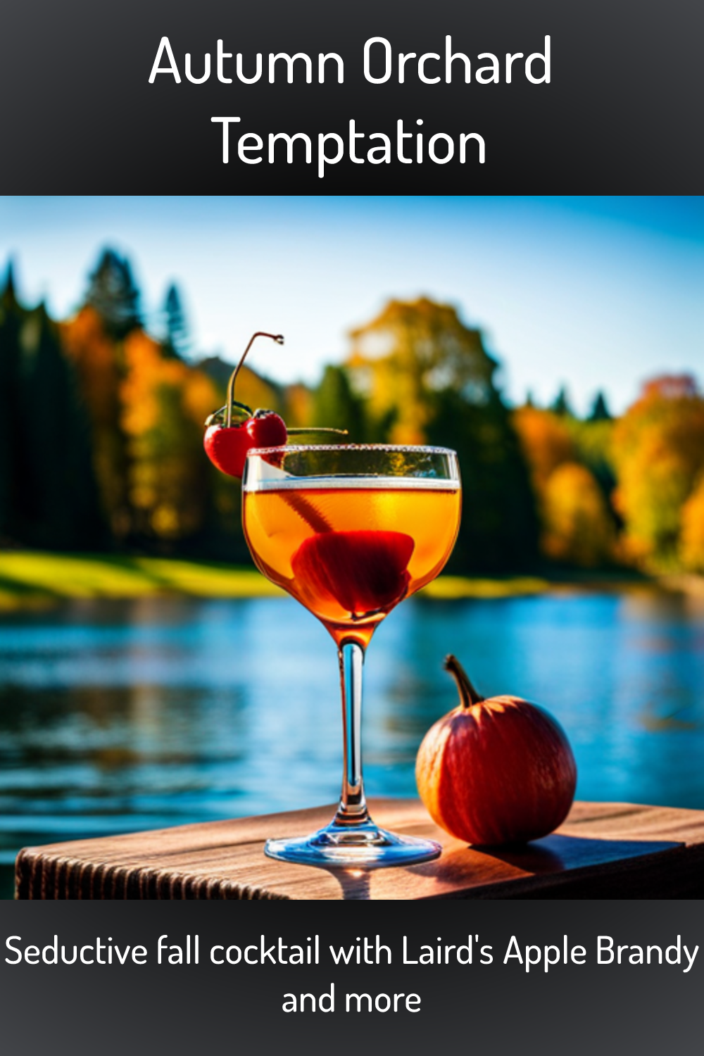 Autumn Orchard Temptation, Seductive fall cocktail with Laird's Apple ...