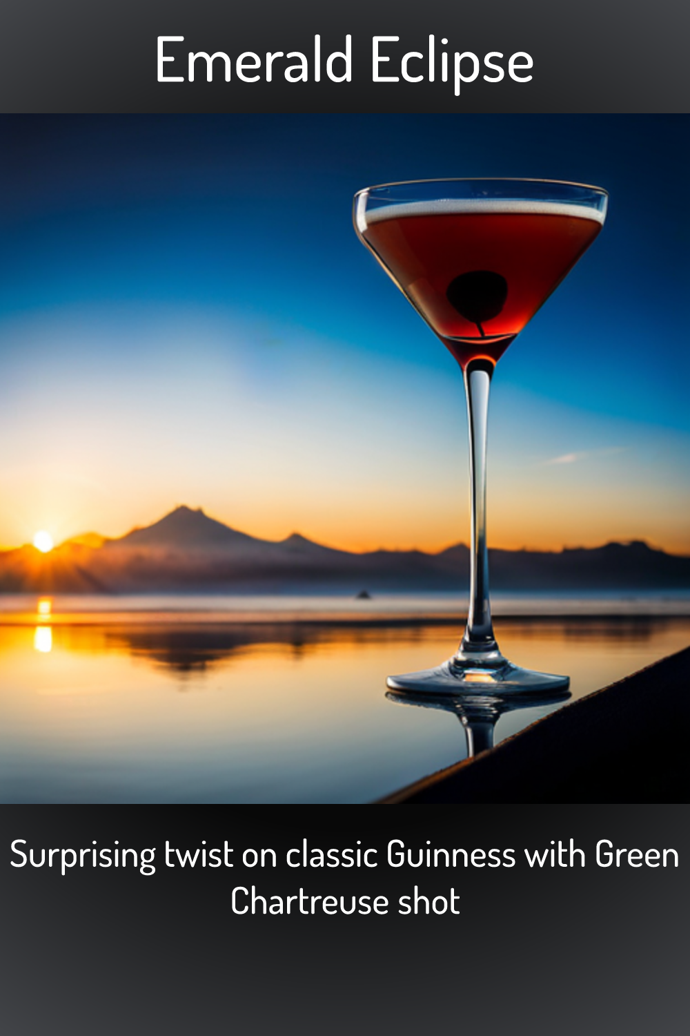 Emerald Eclipse Surprising Twist On Classic Guinness With Green