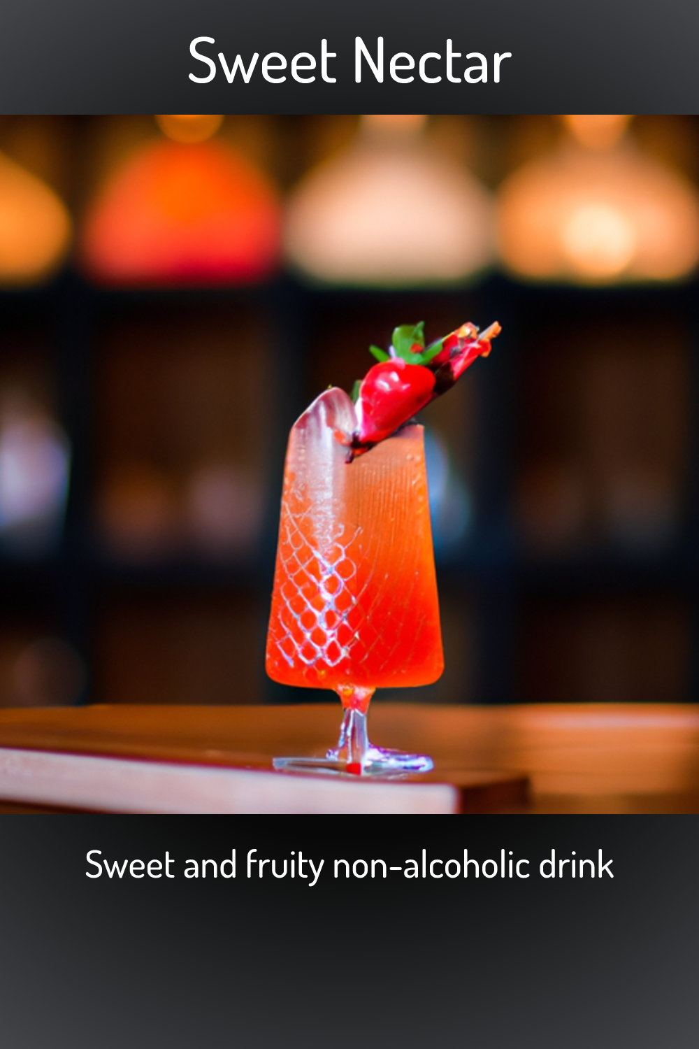 Sweet Nectar, Sweet and fruity non-alcoholic drink