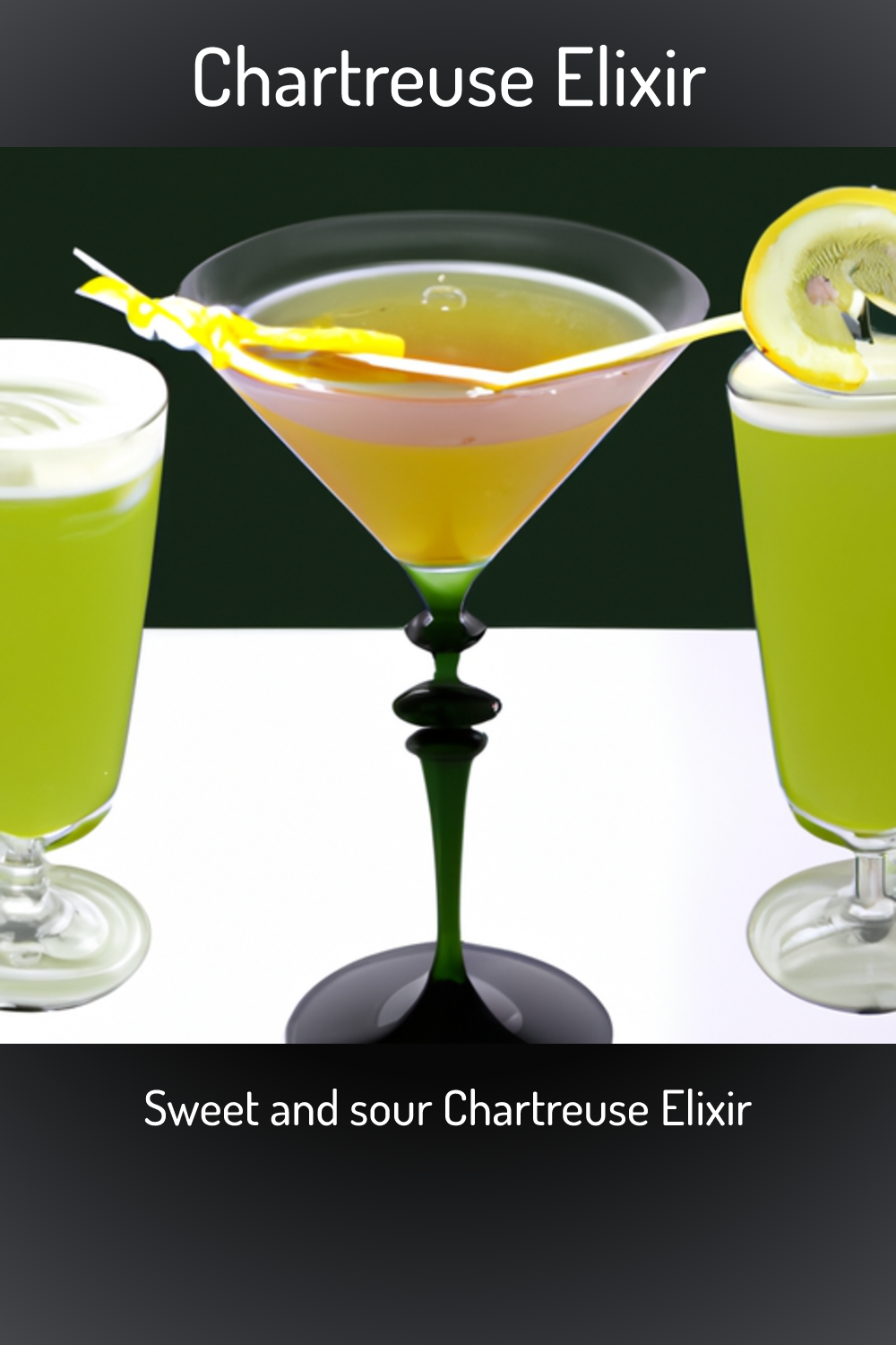Chartreuse Elixir, Sweet and sour Chartreuse Elixir