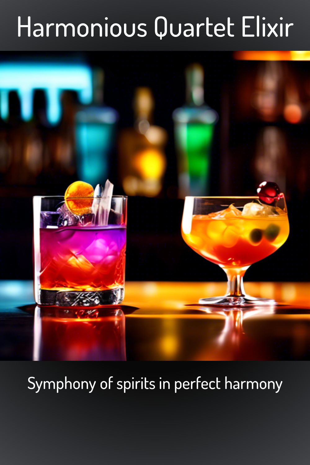 Harmonious Quartet Elixir, Symphony of spirits in perfect harmony